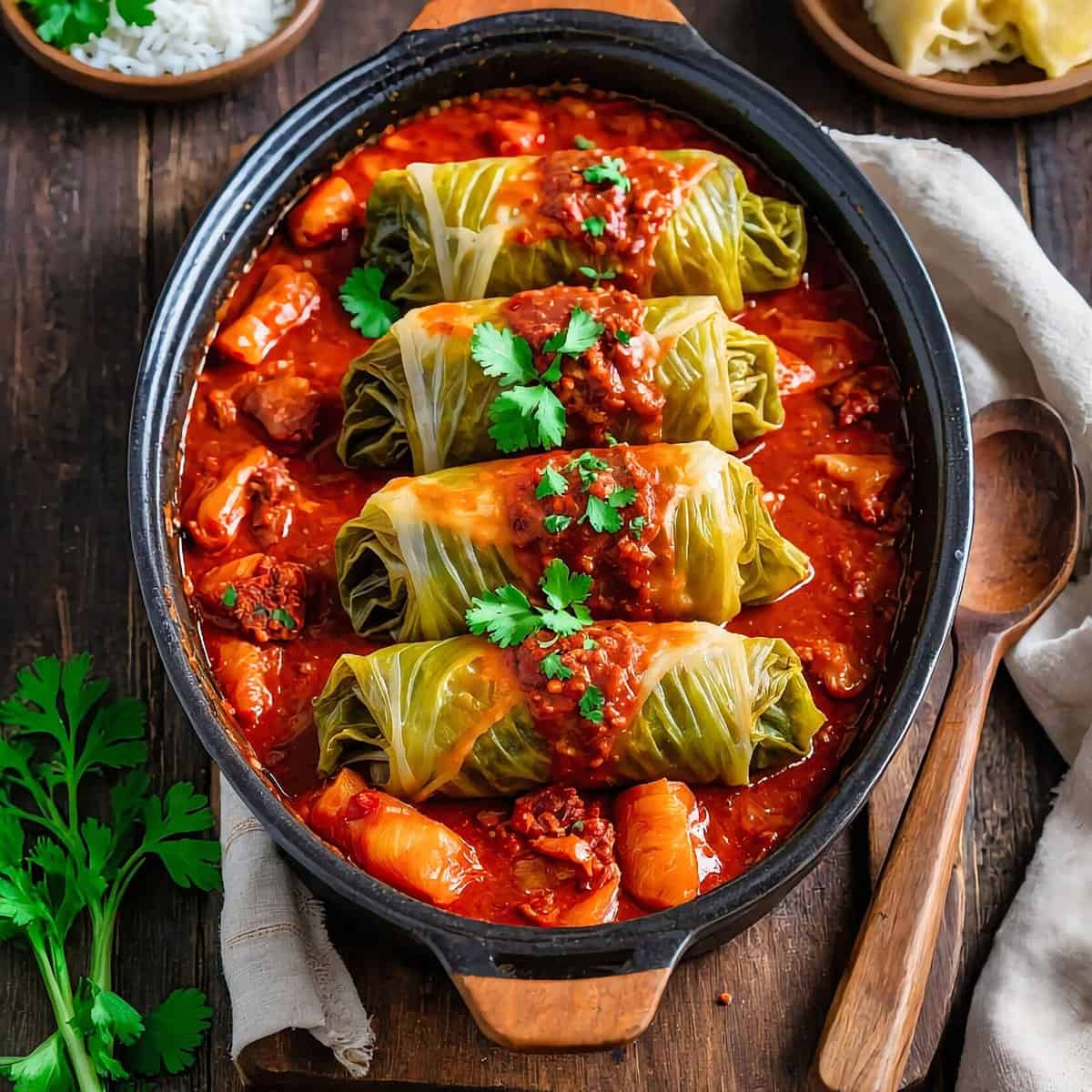 Great Serbian Sarma Stuffed Cabbage Recipe