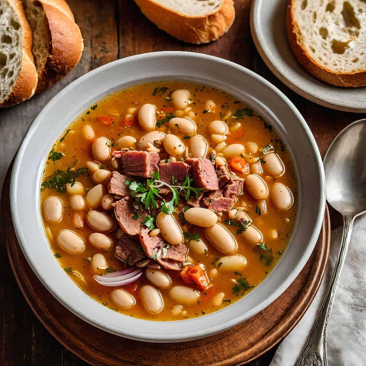 Great Serbian White Bean Soup Recipe
