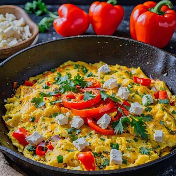 Bulgarian Mish-Mash Omelet Recipe