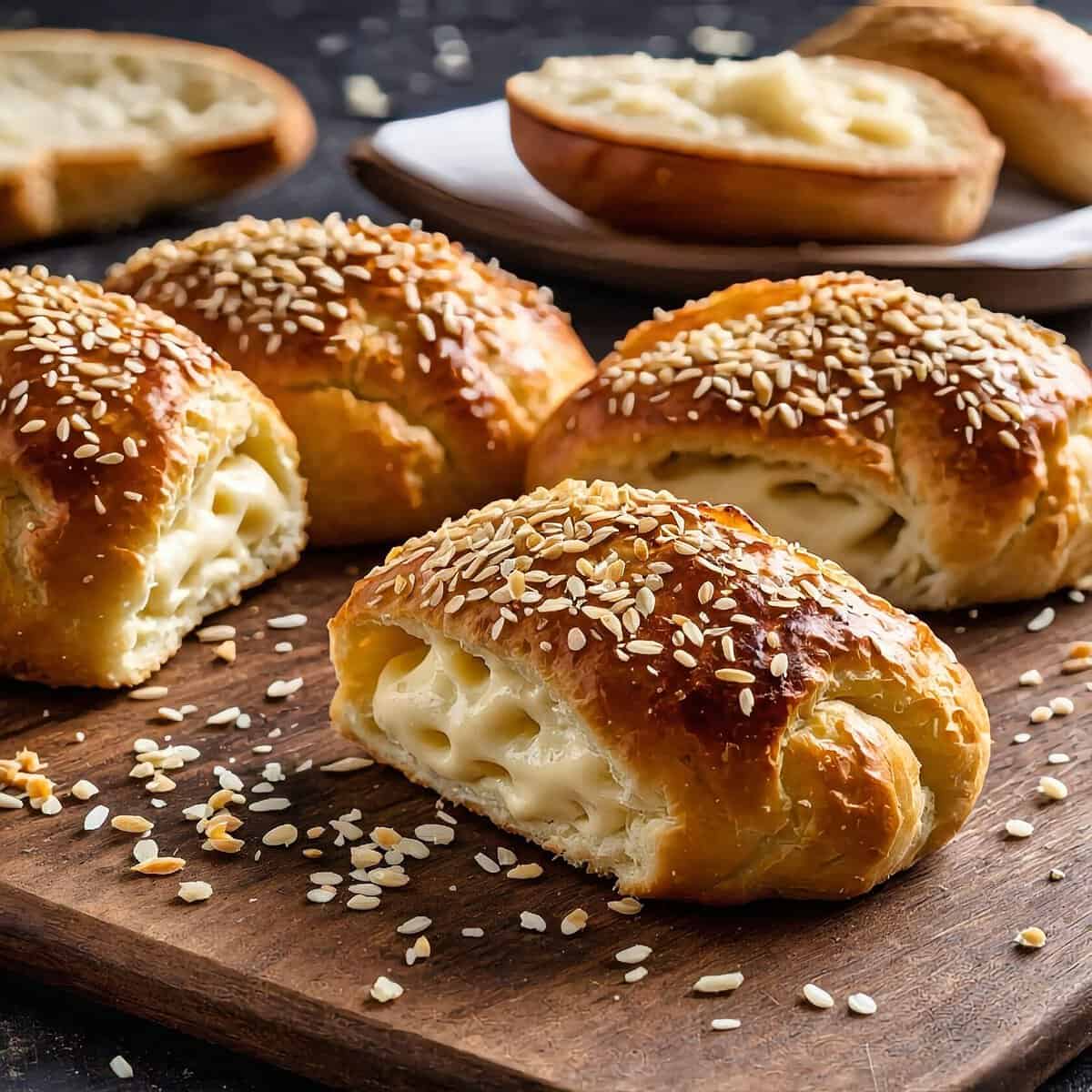 Great Serbian Kiflice Cheese Rolls Recipe