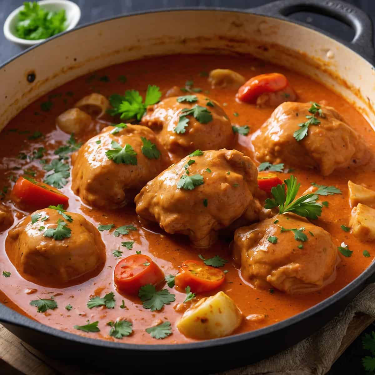 Slovak Chicken Paprikash Recipe