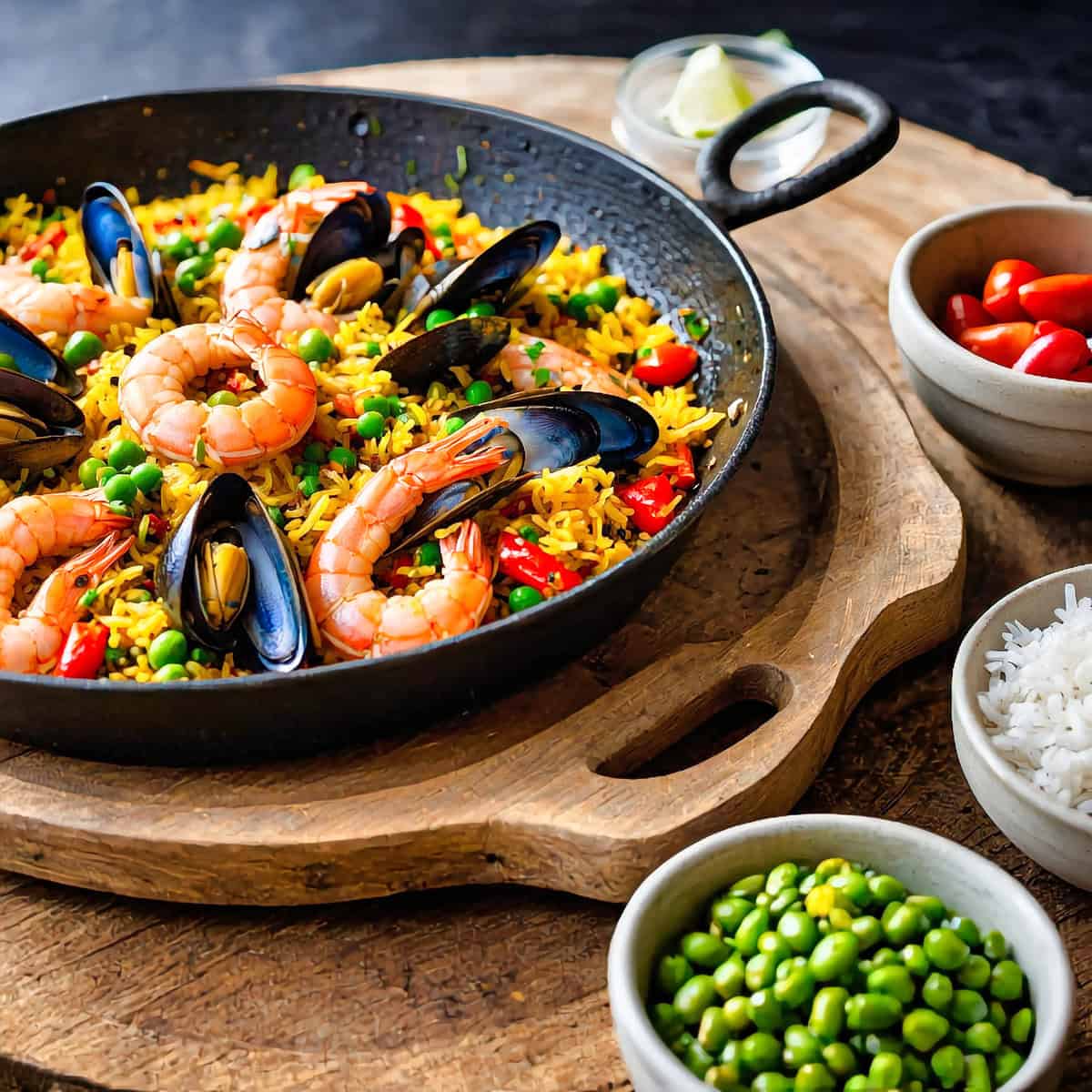 Cuban Seafood Paella Recipe