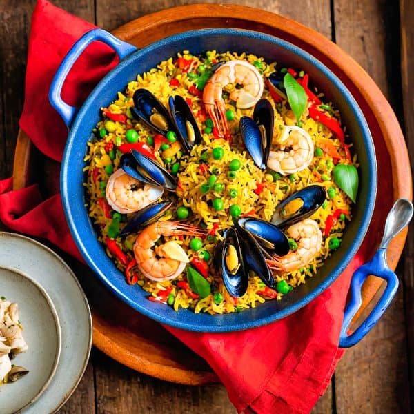 Cuban Seafood Paella Recipe