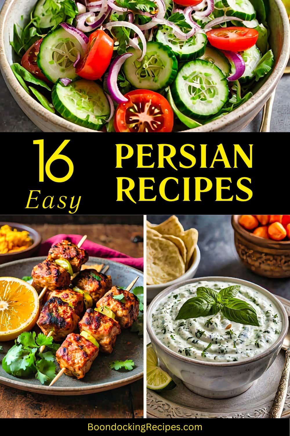 Persian Jujeh Kabab Recipe