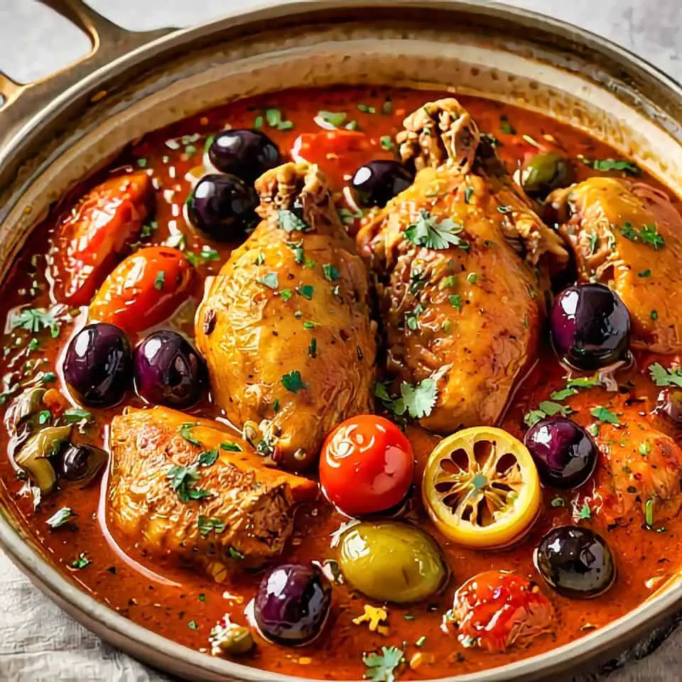 Moroccan Chicken Tagine Recipe