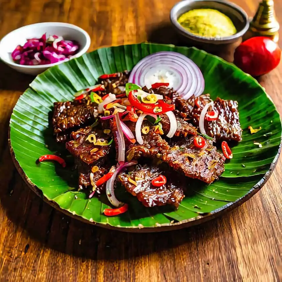 Nepal Sukuti Sadheko Recipe