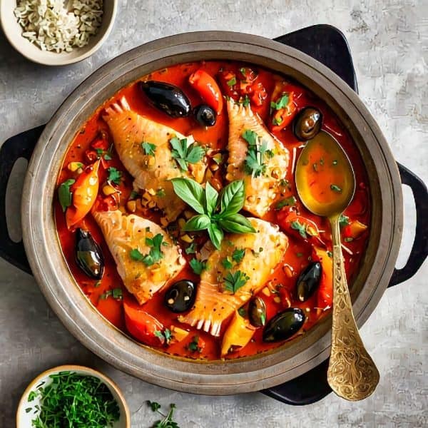 Moroccan Fish Tagine Recipe