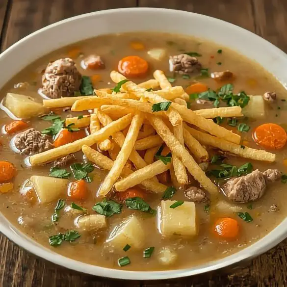 Bolivian Sopa De Mani Recipe