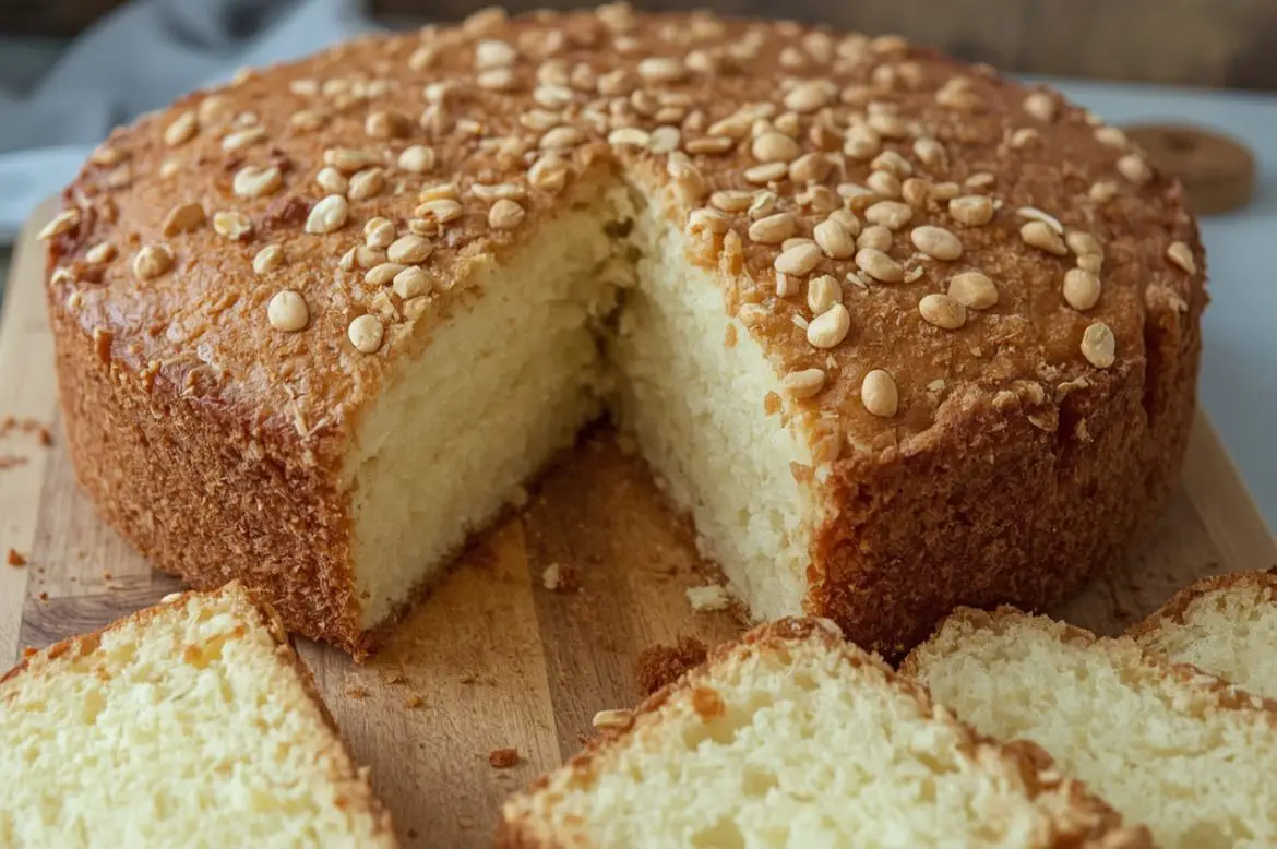 Angolan Bolo de Ginguba Sponge Cake Recipe