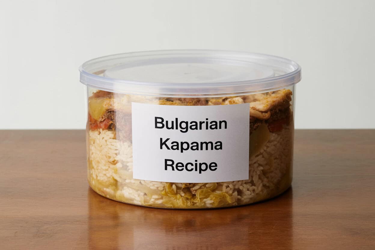 Bulgarian Kapama Recipe