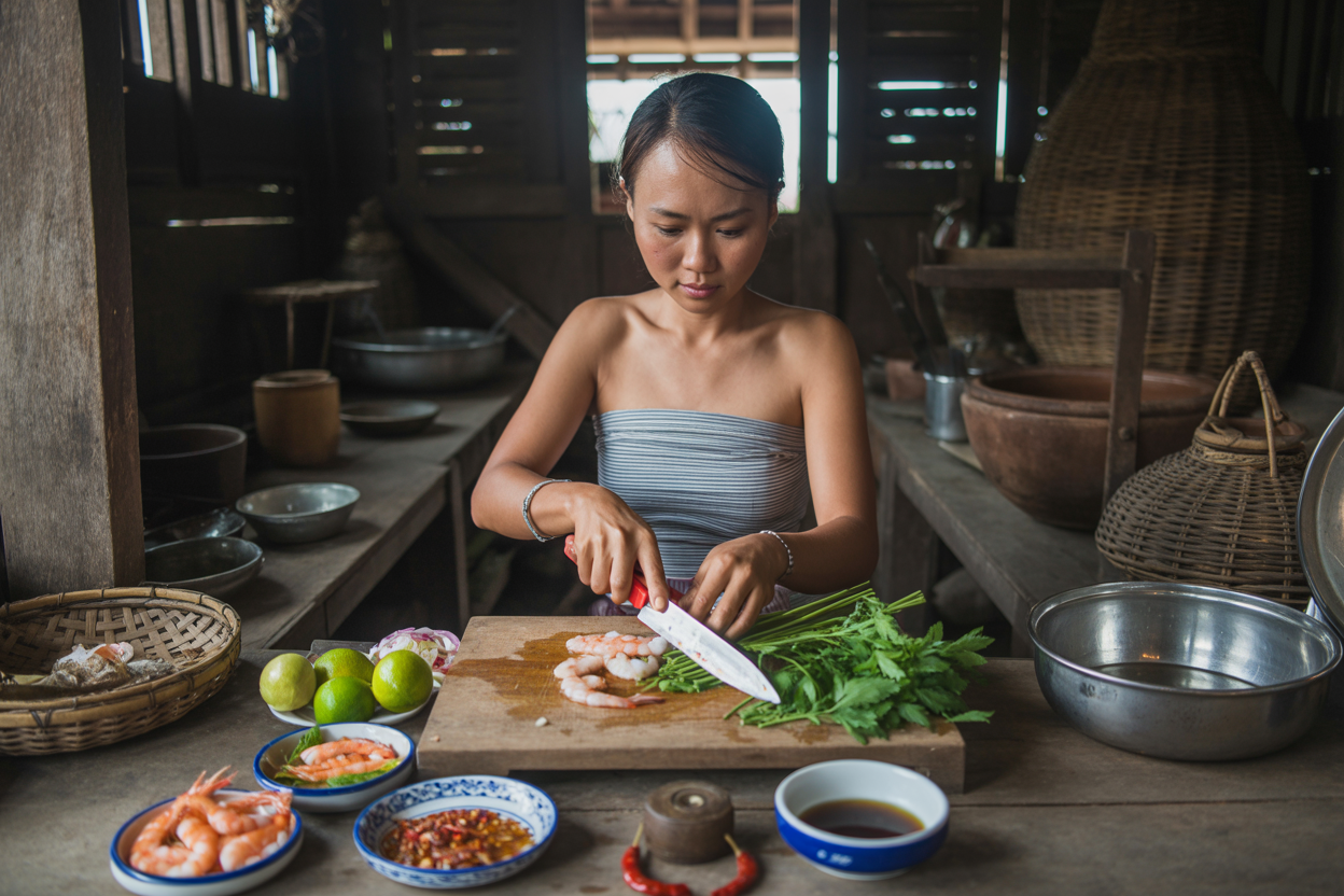 Great Laos Shrimp Larb Recipe
