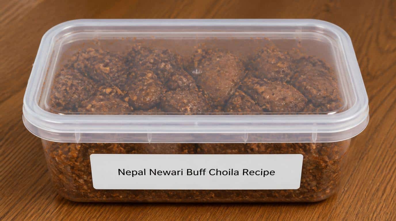 Nepal Newari Buff Choila Recipe