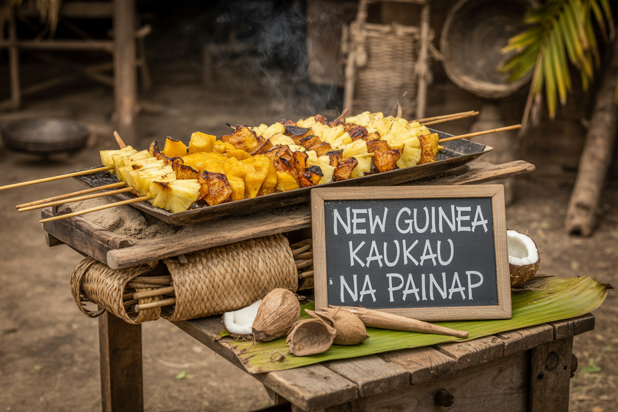 Easy Papua New Guinea Kaukau na Painap Recipe