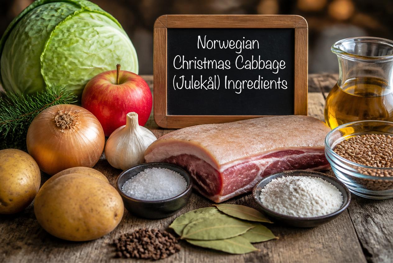 Norwegian Christmas Cabbage (Julekål)