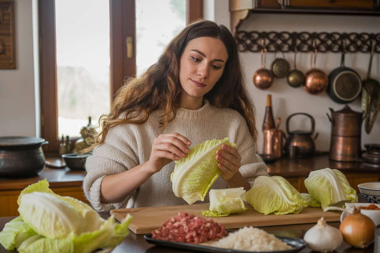 Great Serbian Sarma Stuffed Cabbage Recipe