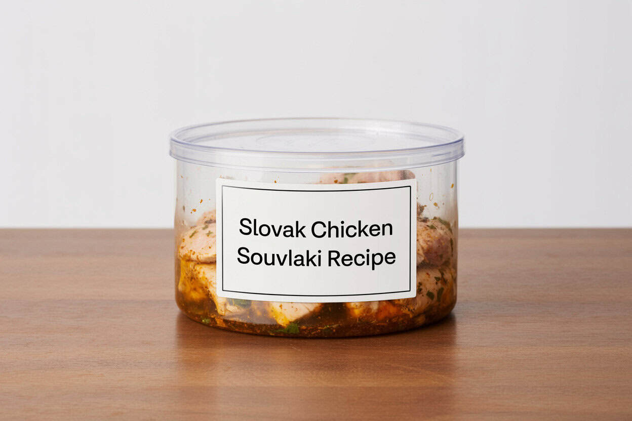Slovak Chicken Souvlaki Recipe