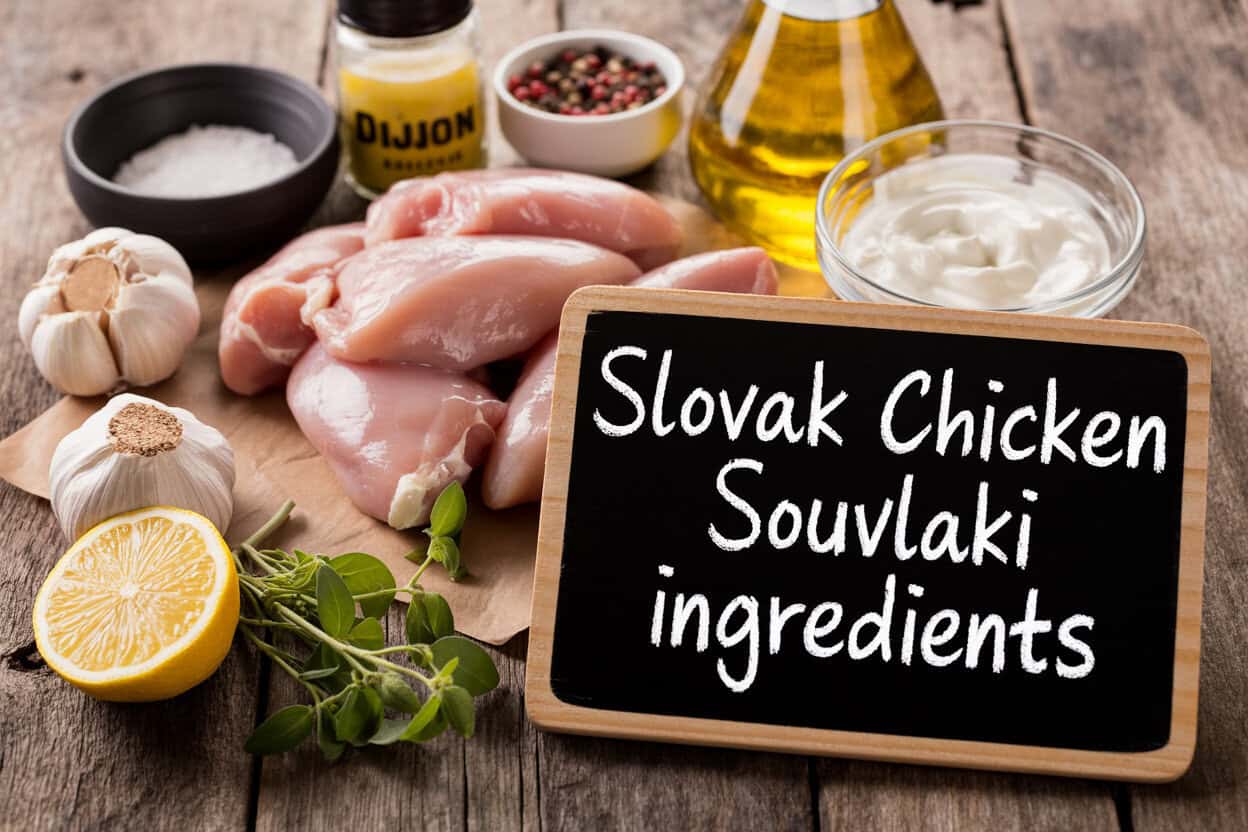 Slovak Chicken Souvlaki Recipe