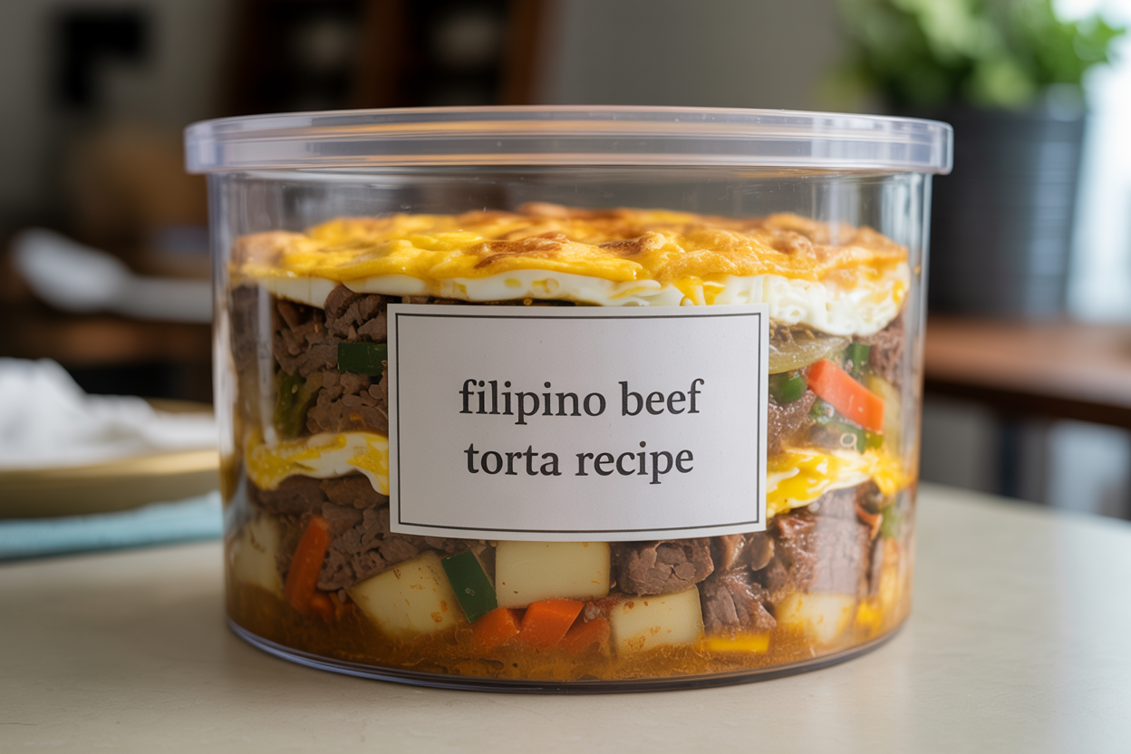 Best Filipino Beef Torta Recipe