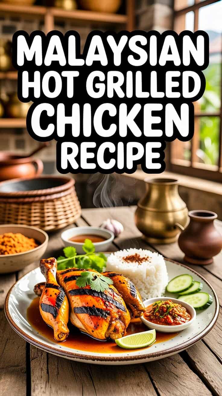 Malaysian Hot Grilled Chicken Recipe