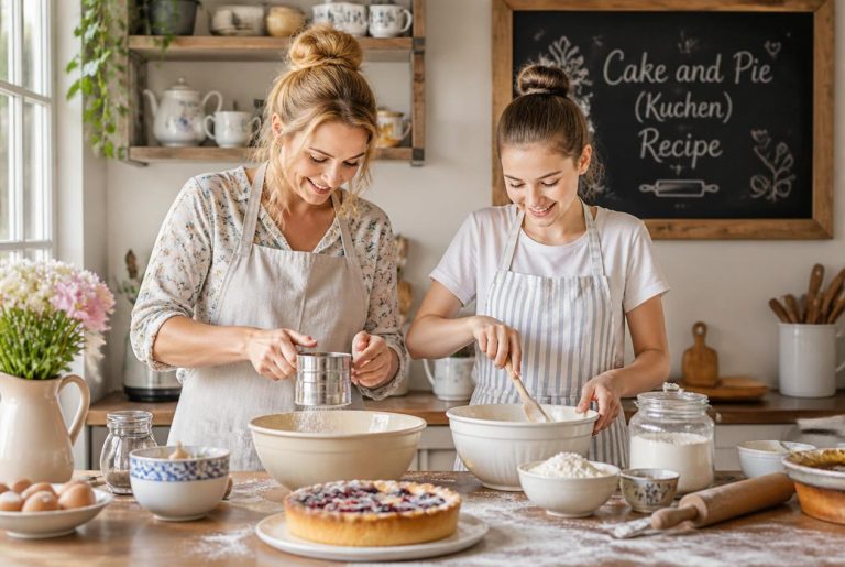German Cake and Pie Dessert Recipe (Kuchen)