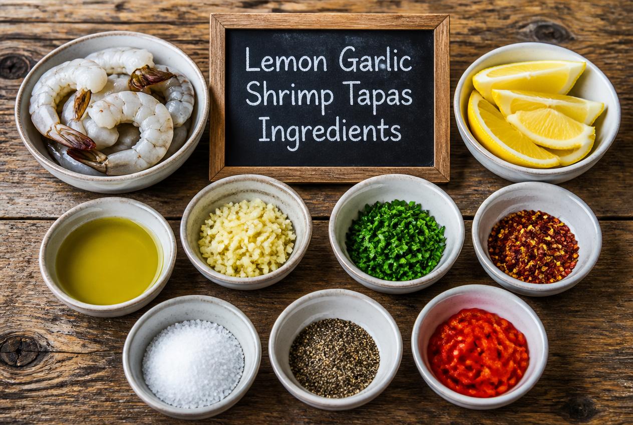 Lemon Garlic Shrimp Tapas Recipes