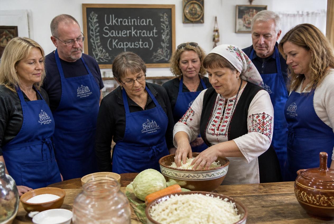Ukrainian Sauerkraut Recipe (Kapusta)