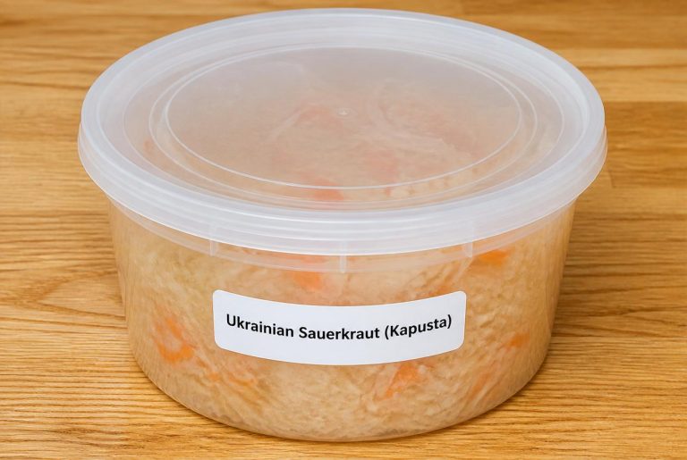 Ukrainian Sauerkraut Recipe (Kapusta)